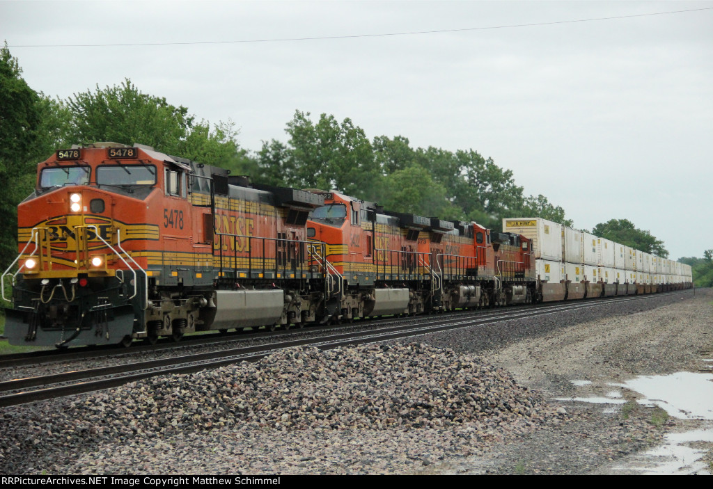 West Bound J.B. Hunt Stacker